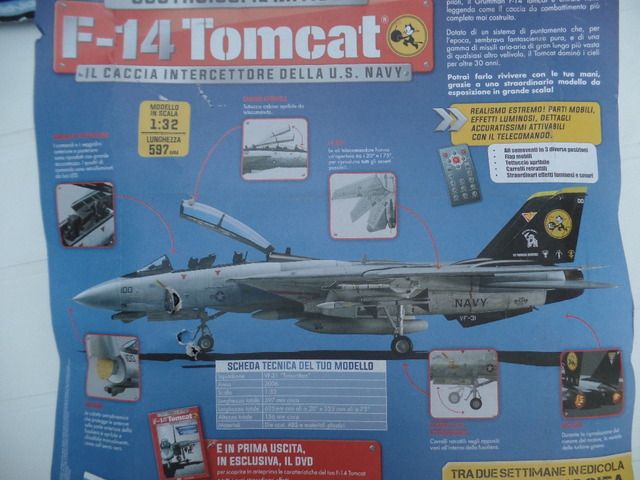 Grumman F14 Tomcat 1:32 Hachette Italia - Vorgestellt - KÖLNER MODELLBAUFORUM