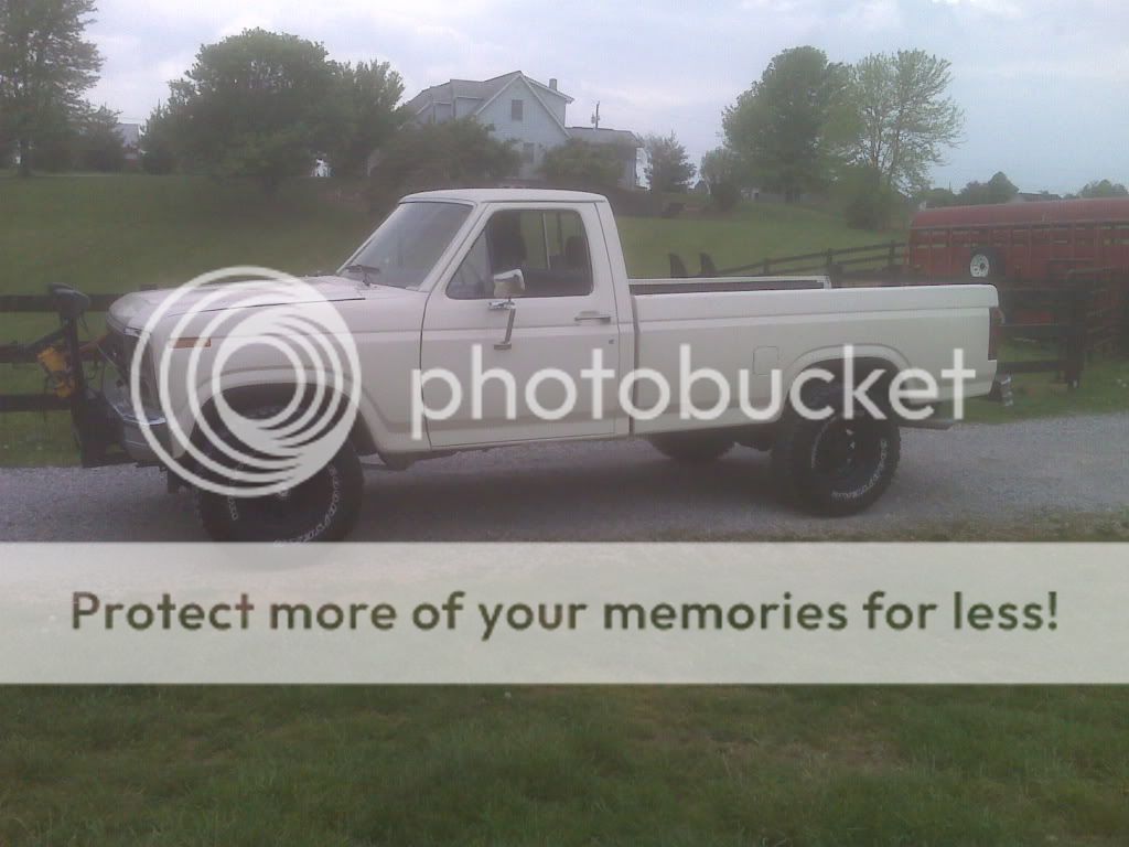 Ford F250 with PLOW | Lawn Care Forum