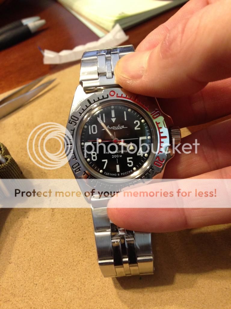 Modified Vostok Amphibia 110 (My First) | WatchUSeek Watch Forums