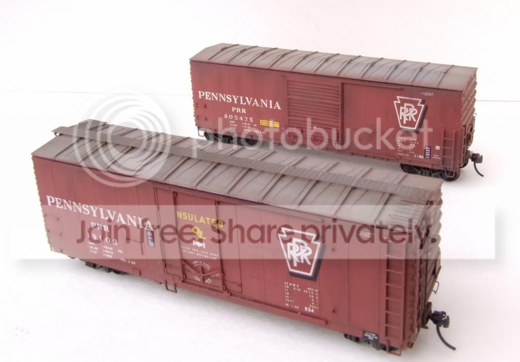 More Photos of my PRR 40' Boxcars | The Atlas Rescue Forum