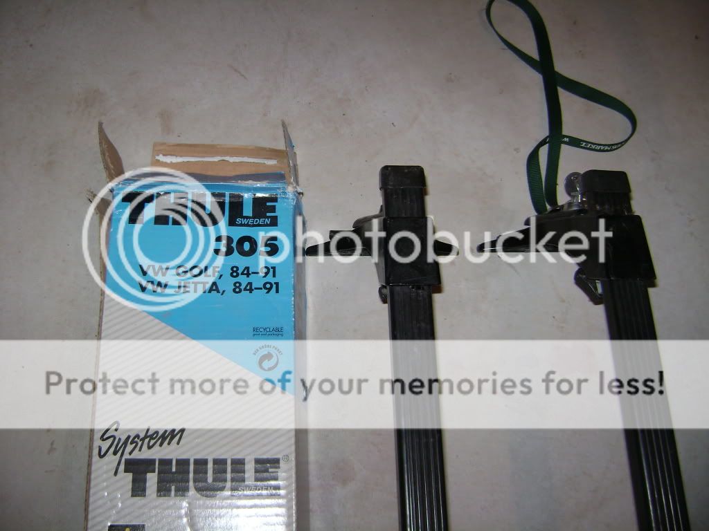 mk2 thule roof rack complete with locks/keys | VW Vortex - Volkswagen Forum