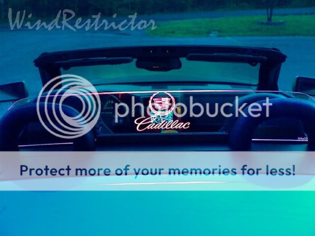 glass windrestrictor Vs OEM mesh screen? wich is best? | Cadillac XLR Forum