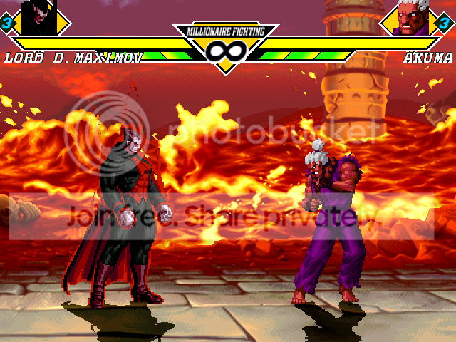 The Mugen Fighters Guild - SFIII NG Gill stage by betochac