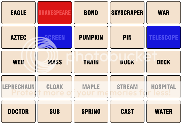 CODENAMES - Ten games completed! That's all for now. - Page 4 — Penny ...